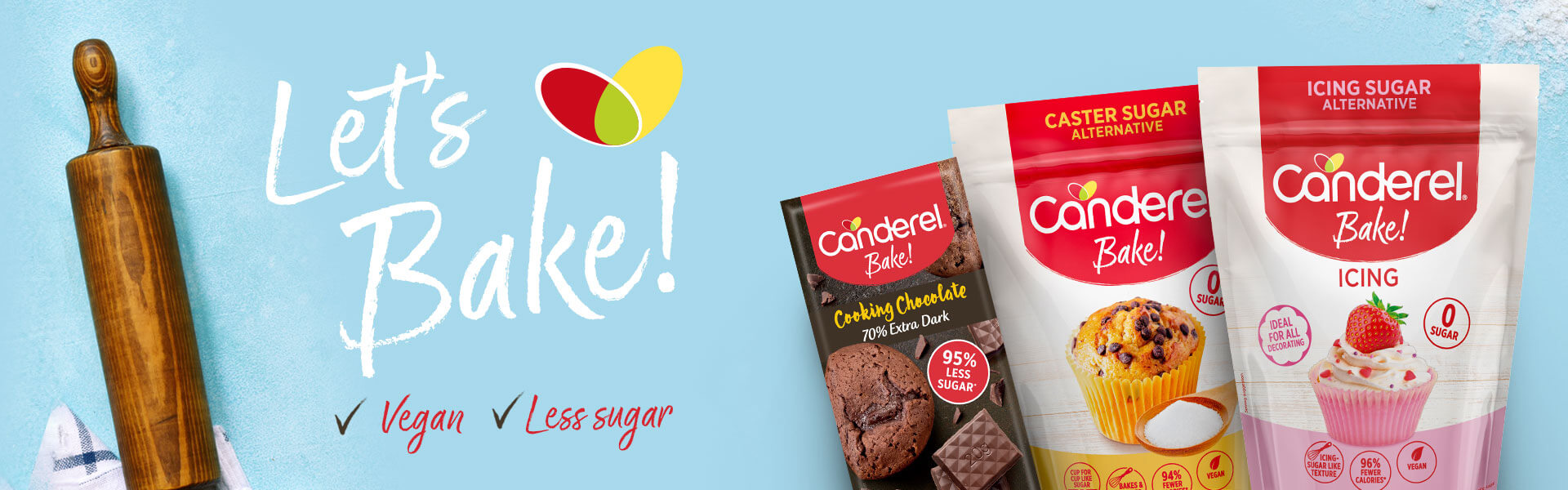 Sweet Taste of Canderel® - Low Calorie Sugar Alternatives