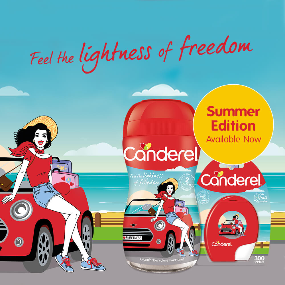Sweet Taste of Canderel® - Low Calorie Sugar Alternatives