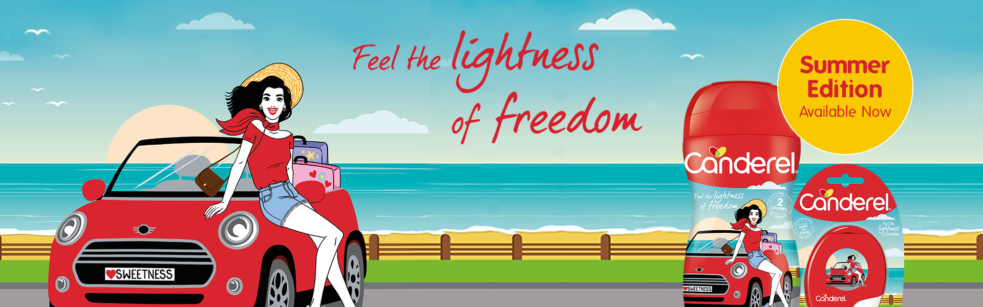 Sweet Taste of Canderel® - Low Calorie Sugar Alternatives