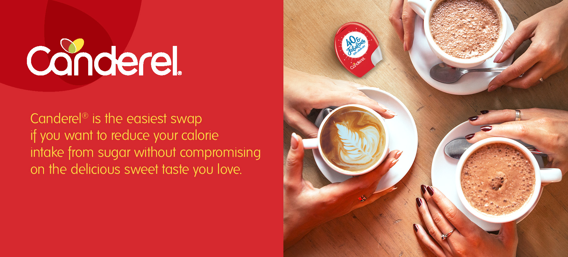 Sweet Taste of Canderel® - Low Calorie Sugar Alternatives