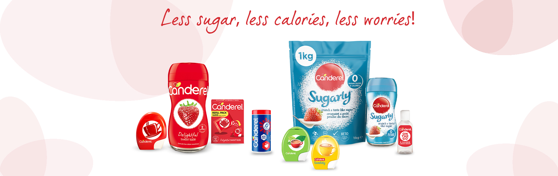 Sweet Taste of Canderel® - Low Calorie Sugar Alternatives