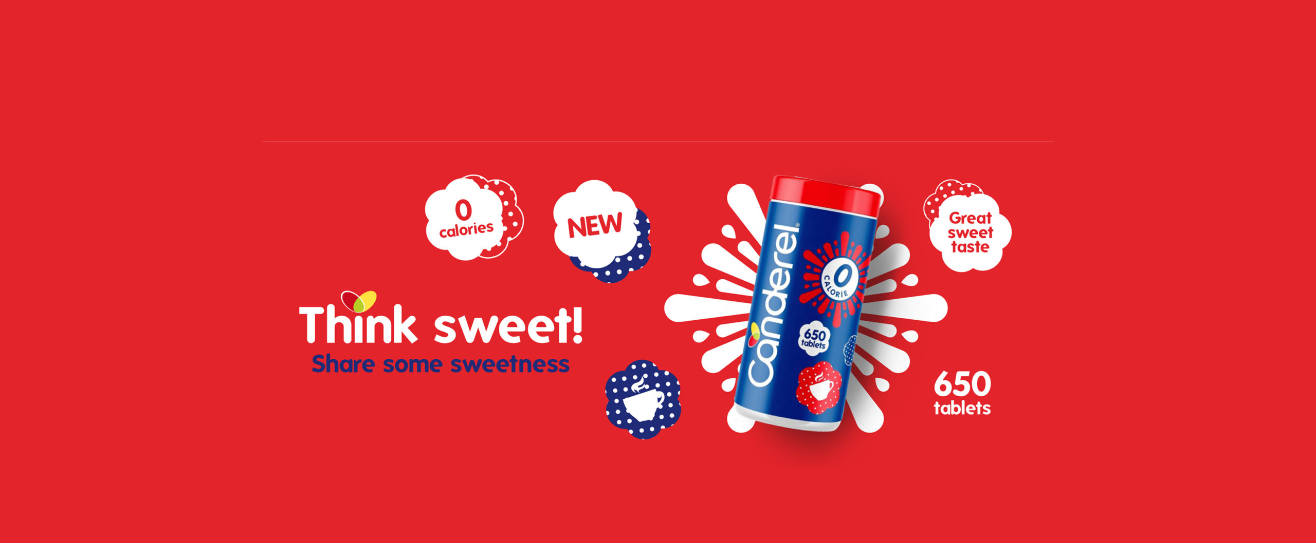 Sweet Taste of Canderel® - Low Calorie Sugar Alternatives