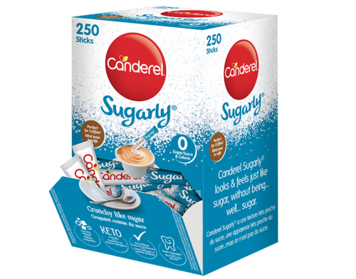 Canderel® Sugarly - Sugar-like Crunchy Texture with 0 Calories!